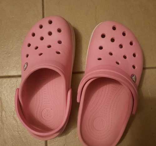 Crocs шлепки детские