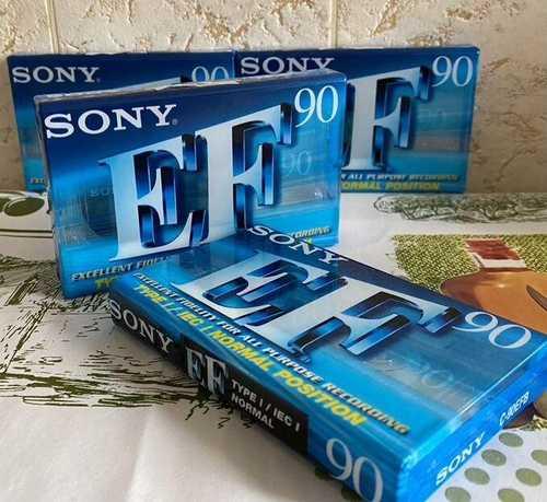 Новые аудиокассеты Sony Corporation (Japan) EF90