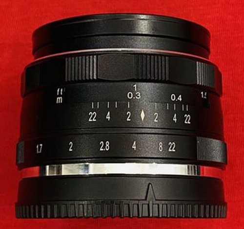Meike 35mm f/1.7 для Canon EOS-M