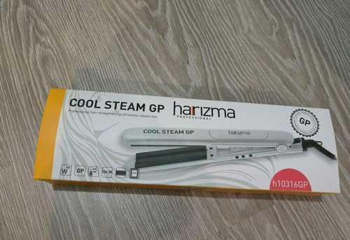 Выпрямитель Щипцы harizma Cool Steam GP, белый