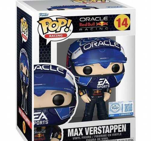 Funko Pop Max Verstappen 14 Oracle Red Bull