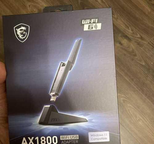 Wifi адаптер MSI AX 1800