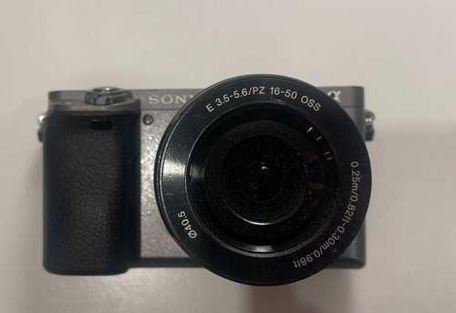 Камера Sony 6000 с байонетом E и матрицей APS-C