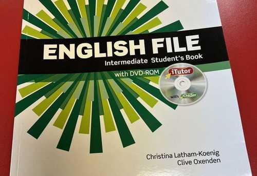 Учебник English file Intermediate (новый)