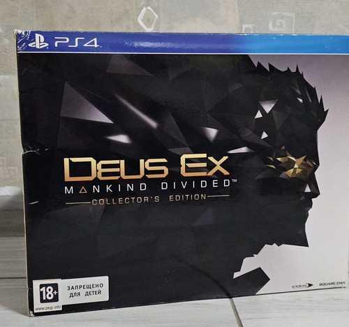 Deus Ex Mankind Divided - Фигурка и артбук - PS4