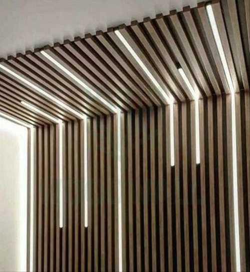 Декоративные рейки woodwall для стен