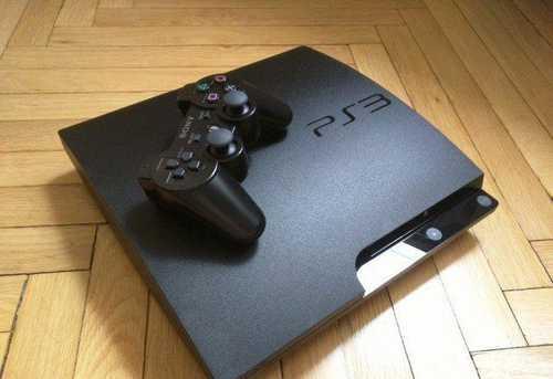 Sony PS3 Slim+80 игр+гарантия год