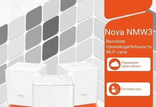 Tenda роутер mesh система wi-fi nova mw3-3