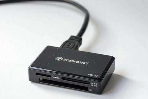 Картридер Transcend RDF8K USB 3.0 Black
