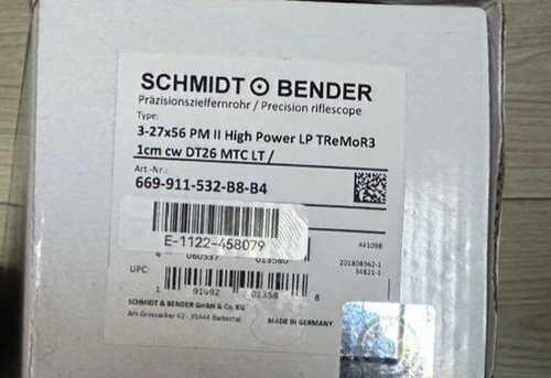 Прицел Schmidt & Bender PM2 3-27x56 tremor 3