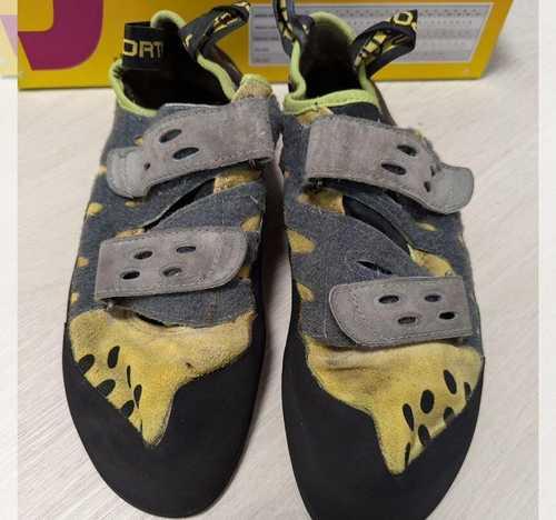 Скальные туфли la sportiva tarantula kiwi/grey