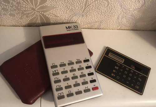 Калькулятор СССР «Электроника мк-33»