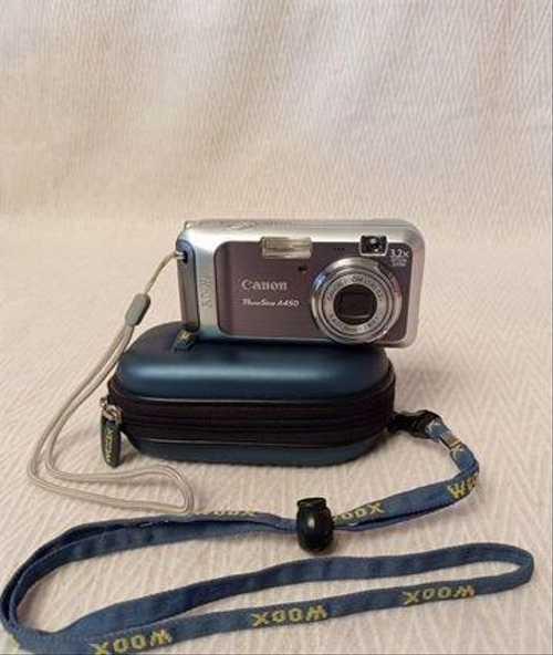 Фотоаппарат Canon PowerShot А450+футляр в подарок