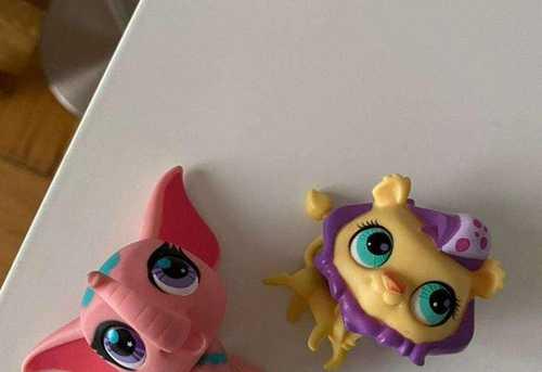 LPS (Littlest Pet Shop) слон и лев
