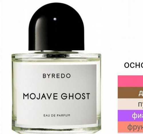 Byredo mojave ghost/распив