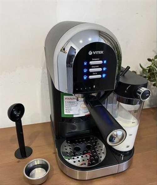 Новые автоматические кофемашины Vitek