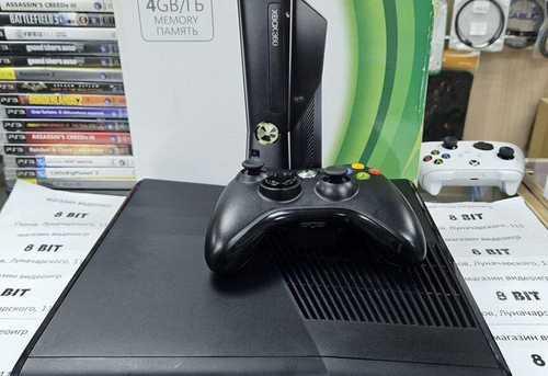 Xbox 360 Slim 320Gb прошитая много игр