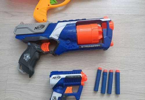 Бластеры Nerf,2 шт + водяной