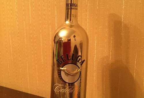 Бутылка из-под водки «Beluga Celebration»
