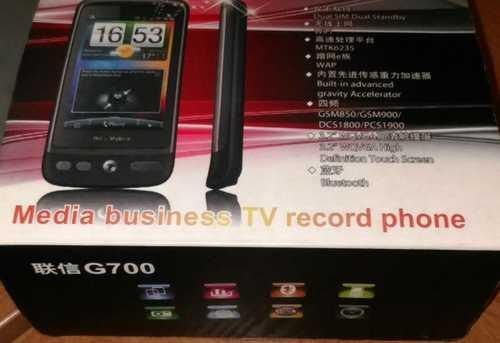 Телефон G700 + wifi + тв + Bluetooth