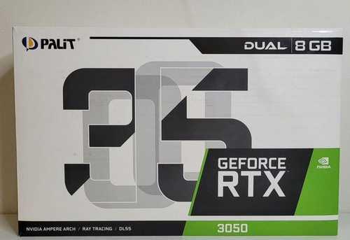 Видеокарта Palit GeForce RTX 3050 Dual OC
