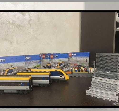 Lego city поезд 60197