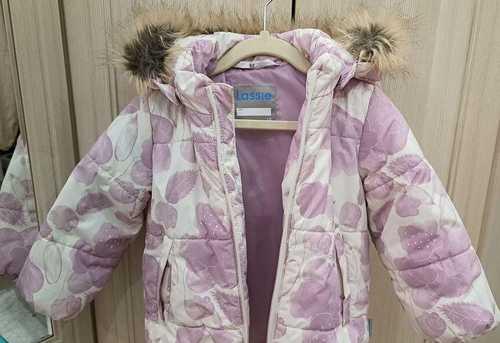 Куртка зимняя для девочки Lassie 92+6