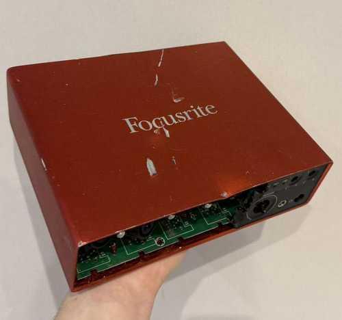 Звуковая карта focusrite scarlett 18i8 2nd gen