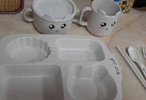 Набор детской посуды для кормления