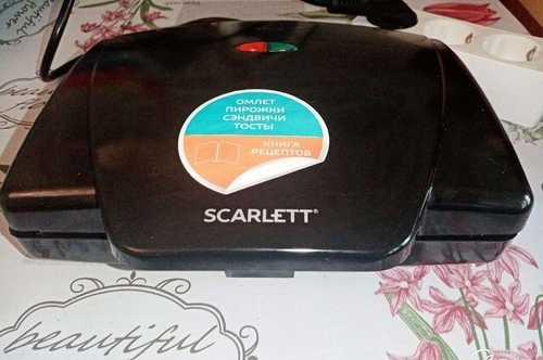 Новый сэндвич-тостер Scarlett Sc-tm11035 Быстро