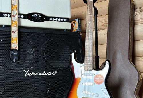 Fender Squier Affinity Stratocaster 3-Color Sunb