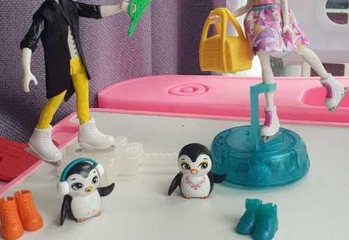 Enchantimals набор пингвины на льду