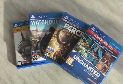Uncharted Коллекция PS4 (обмен)
