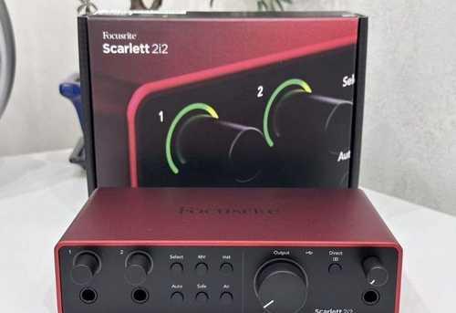 Focusrite Scarlett 2i2 Gen4