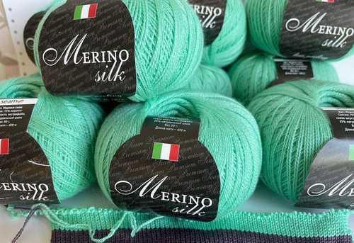 Seam Merino Silk мериносовая шерсть с шелком