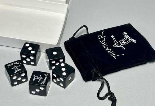 Thrasher Dice Set Black Игральные кости