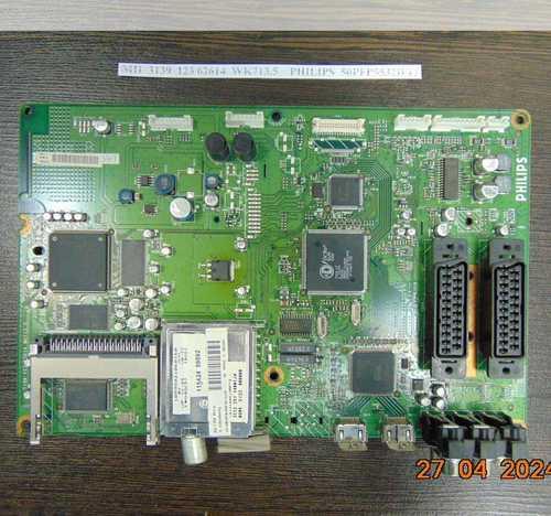 Main board 3139 123 62614 WK713.5