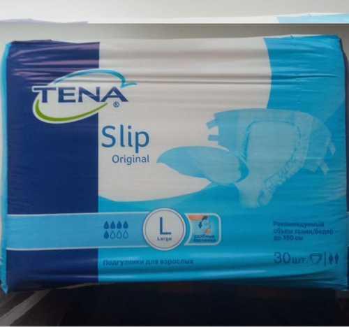 Подгузники для взрослых tena slip original и solom