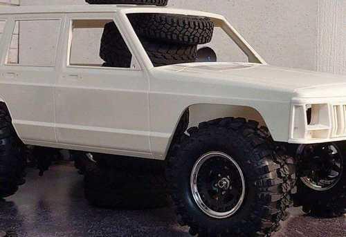 Кузов Jeep Cherokee XJ для rc трофи модели