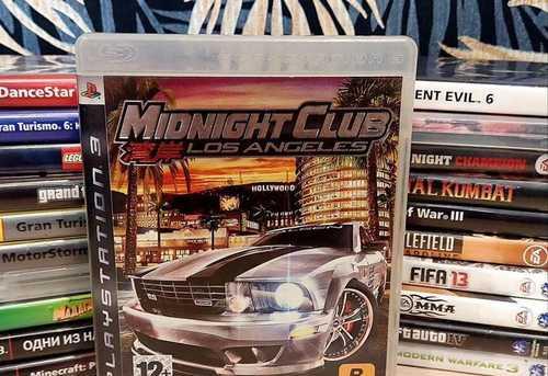 PS3 (Редкий) Midnight club ps3