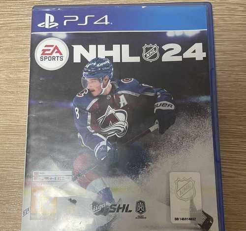 Диск NHL 24 ps4