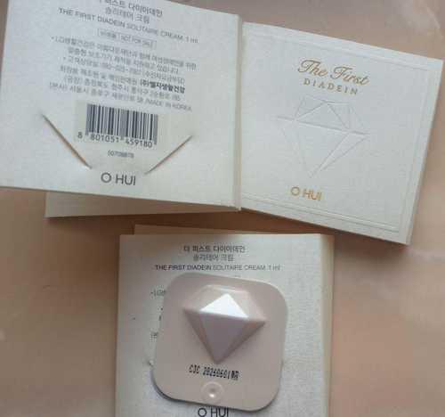 Ohui The First Diadein Solitaire Cream пробник