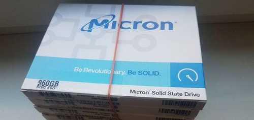 Новые серверные SATA SSD Micron 5200 Eco 960GB