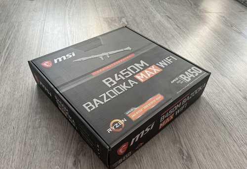 Материнская плата MSI B450M Bazooka MAX wifi