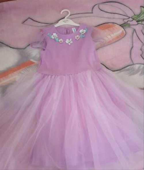 Детское нарядное платье 110-128