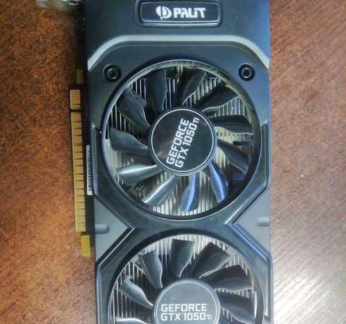 Продам видеокарту Palit GeForce GTX 1050 Ti 4GB (н