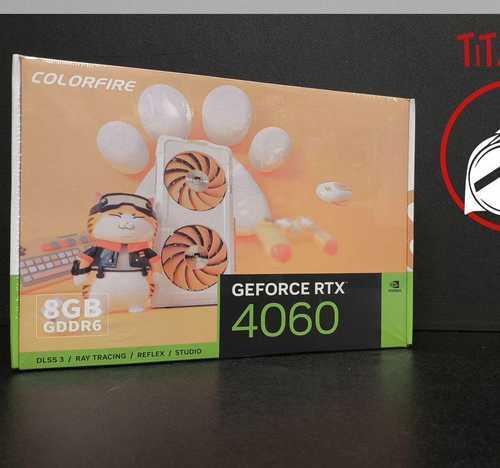 Colorful RTX 4060 meow-ORG 8gb / Обмен