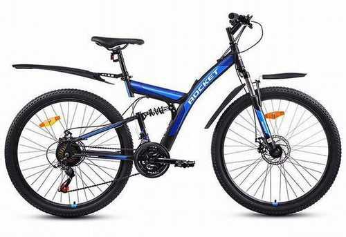 Новый Велосипед 26" Rocket, синий, размер 18"