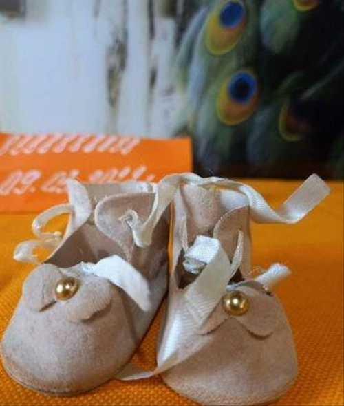 Туфли для антикварной куклы