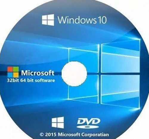 Windows 7 10 DVD диск